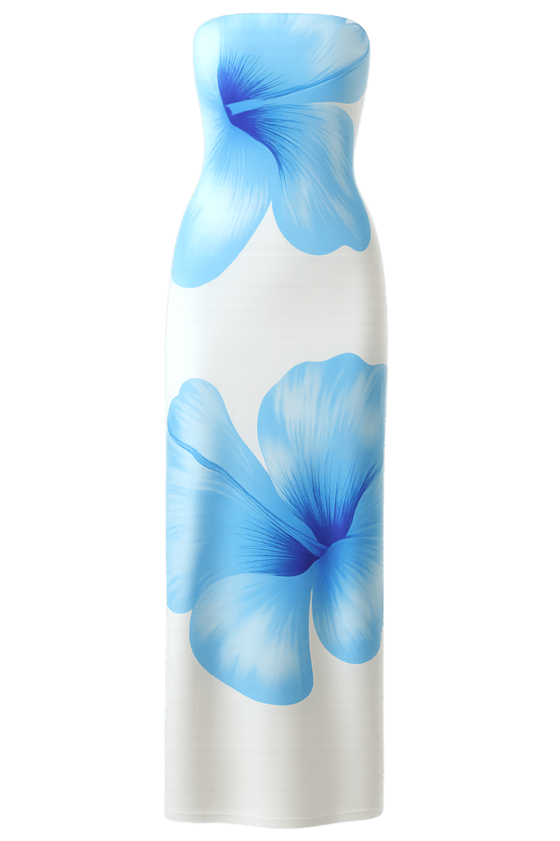 Amara Blue Dress – Agnese Std